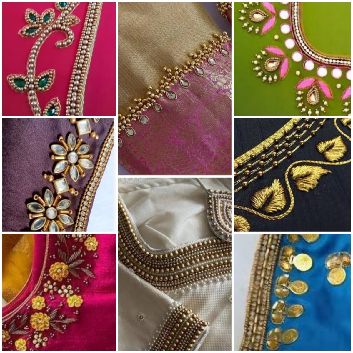 The Art of Aari Work: Transform Your Blouse into a Masterpiece Through ...
